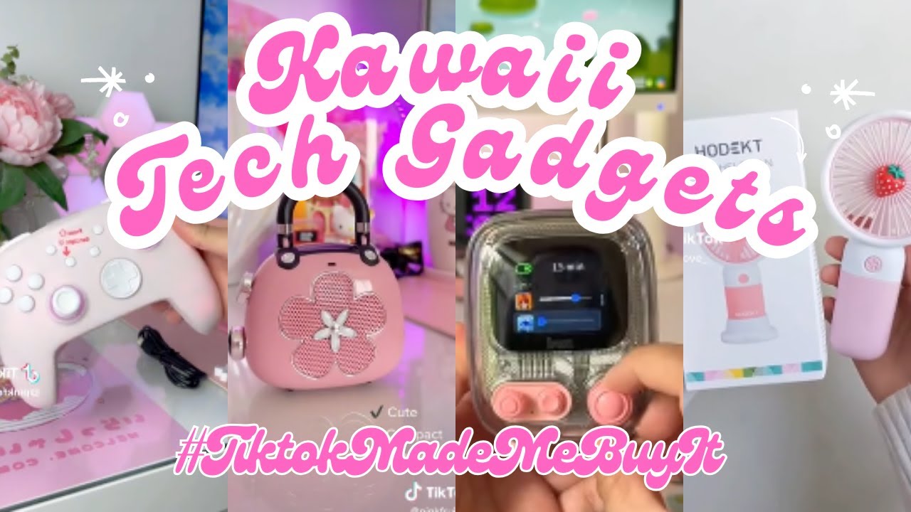 25 Kawaii Tech Gadgets You NEED! | Amazon Finds #2 - YouTube