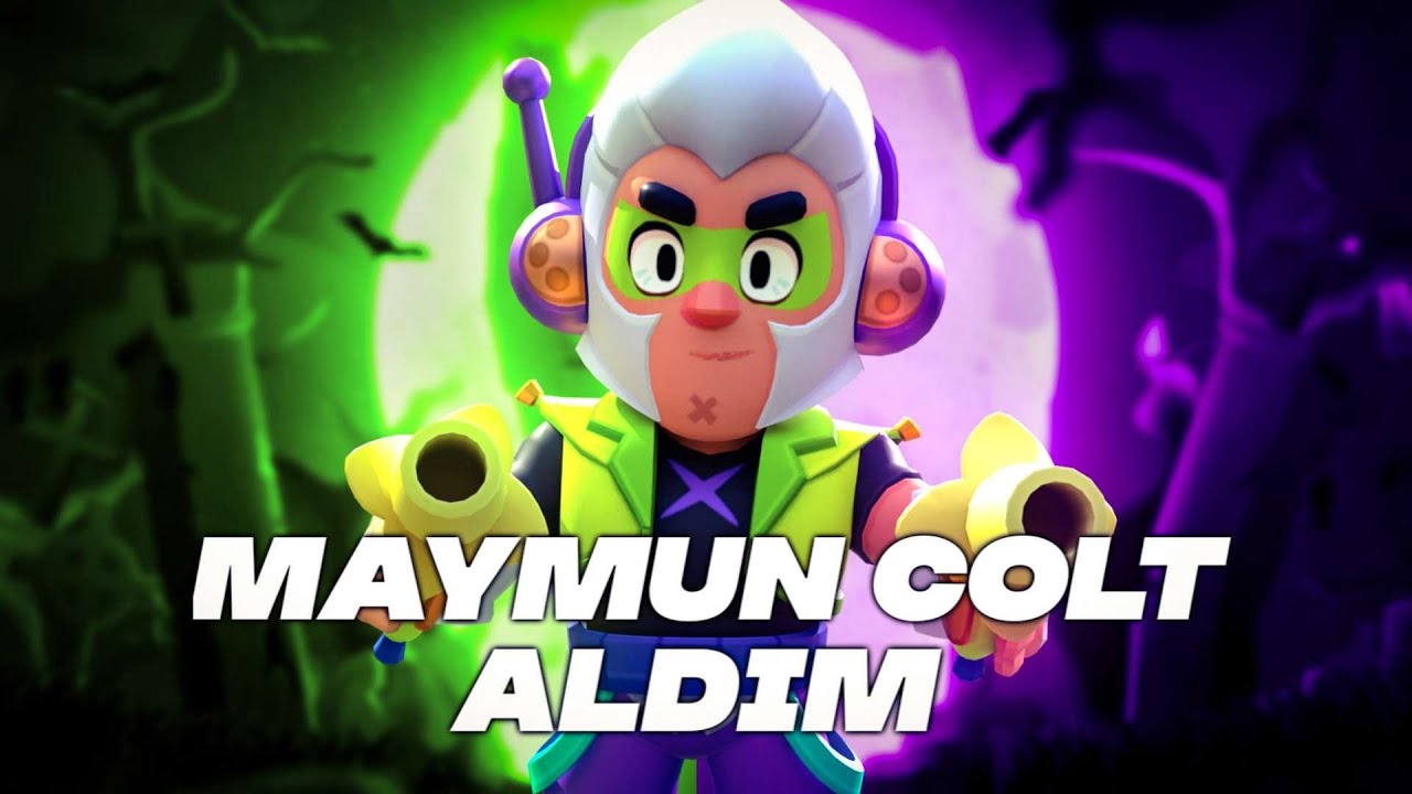 MAYMUN COLT ALDIM VE YARGI DAĞITTIM ! BRAWL STARS - YouTube