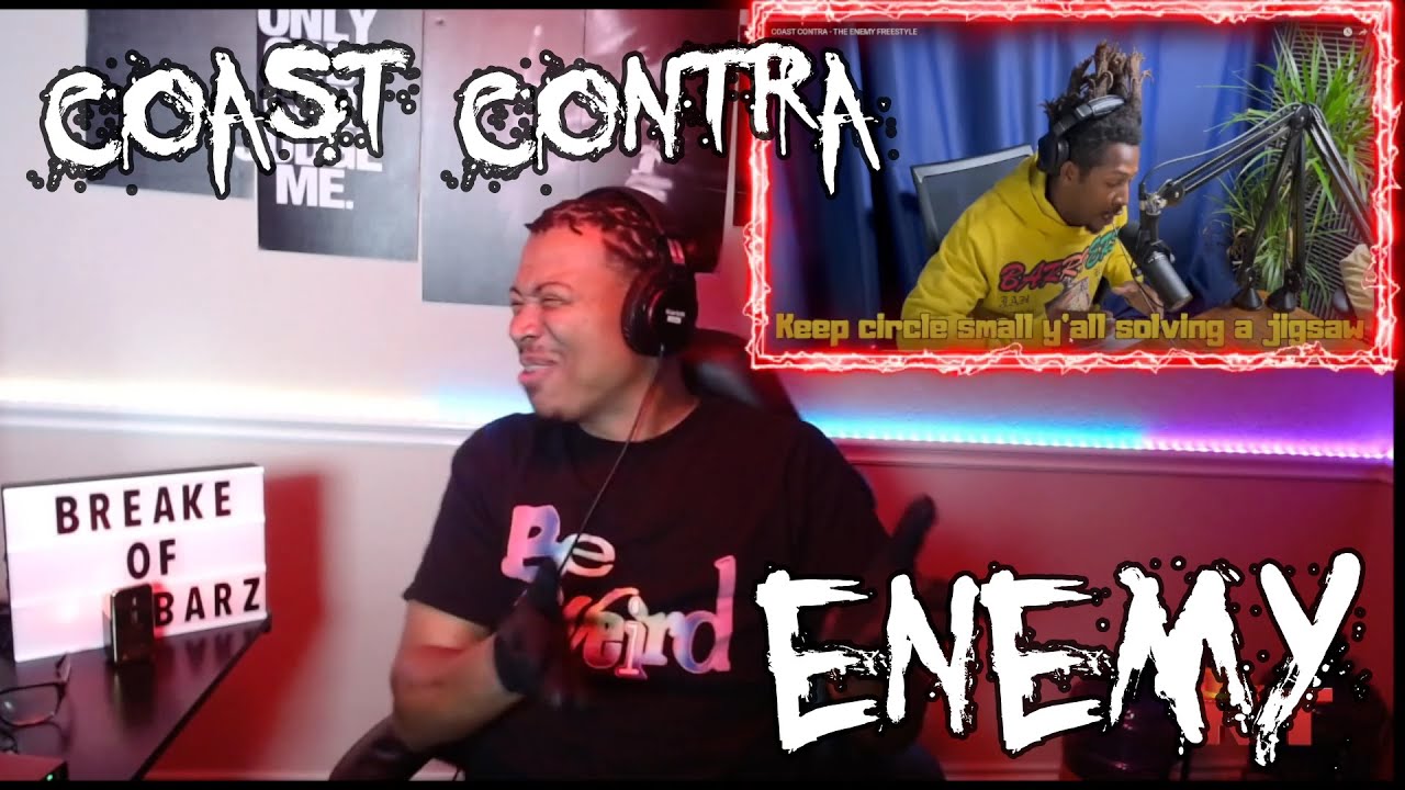 Coast Contra - Enemy freestyle (reaction) - YouTube