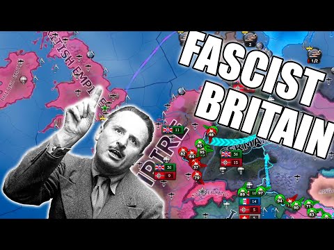 Mister Mosley being mean leading the United Kingdom in Hearts of Iron 4 ...