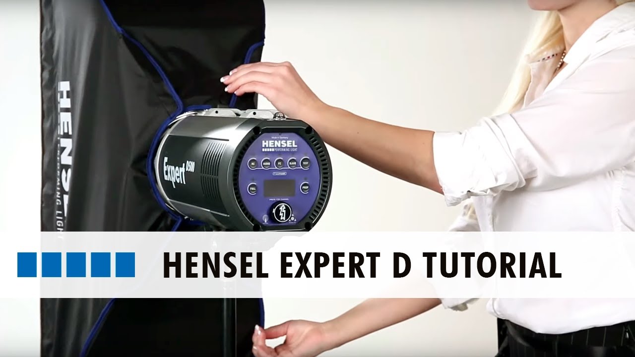 Hensel Expert D Compact Flash // A Quick Tutorial - YouTube