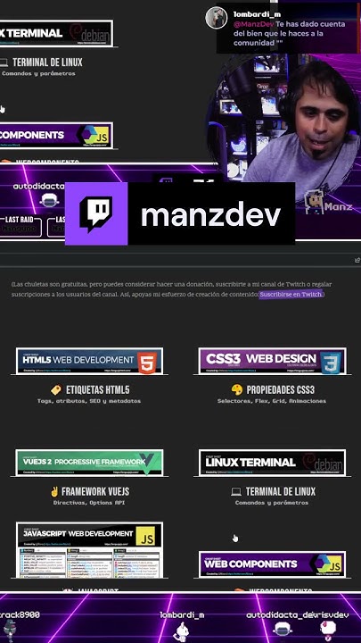 Cheatsheets Manzdev Html Css Javascript Programacion Frontend Desarrolloweb Youtube 