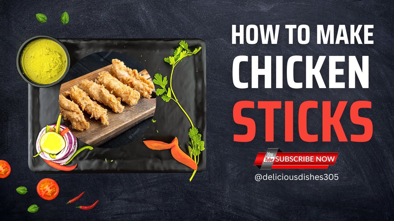 Chicken Sticks Recipe || Juicy & Crispy Chicken Sticks|| - YouTube