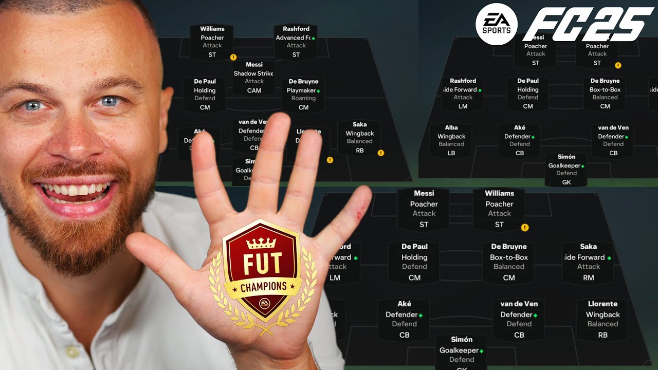 TOP 5 Most Broken Formations & Game Tactics to Start Your First Fut ...