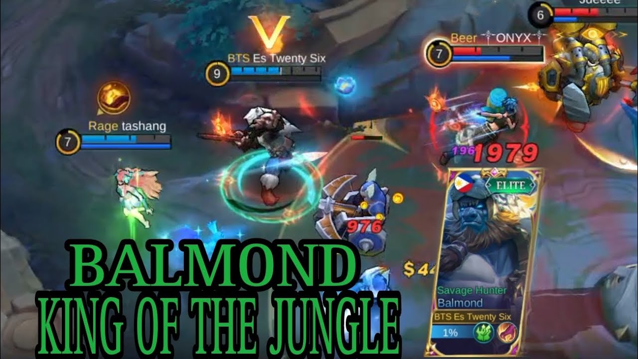 KING OF THE JUNGLE! BALMOND MVP GAMEPLAY | BALMOND BEST BUILD | MOBILE ...