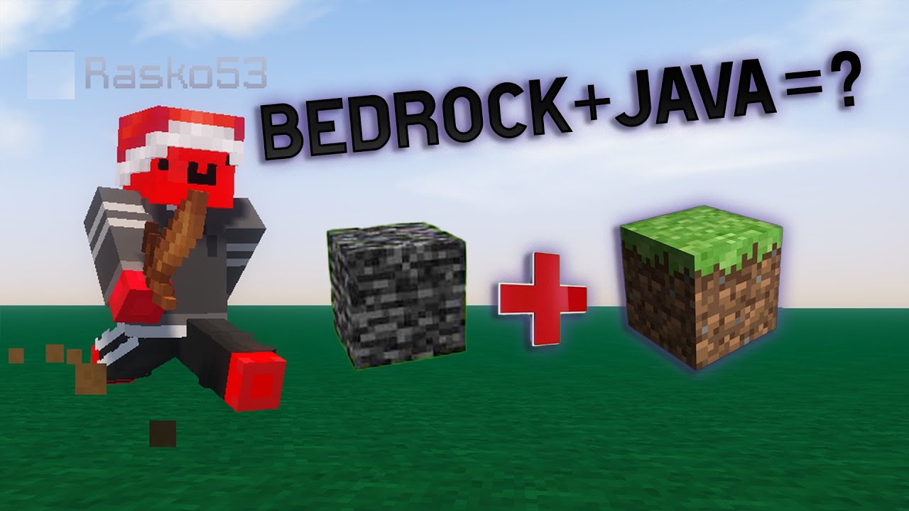 Playing bedrock in java?? - YouTube