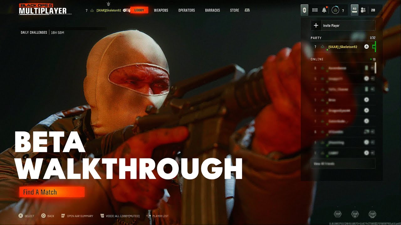 Call of Duty: Black Ops 6 Beta - Complete Look At Customization & Menus ...