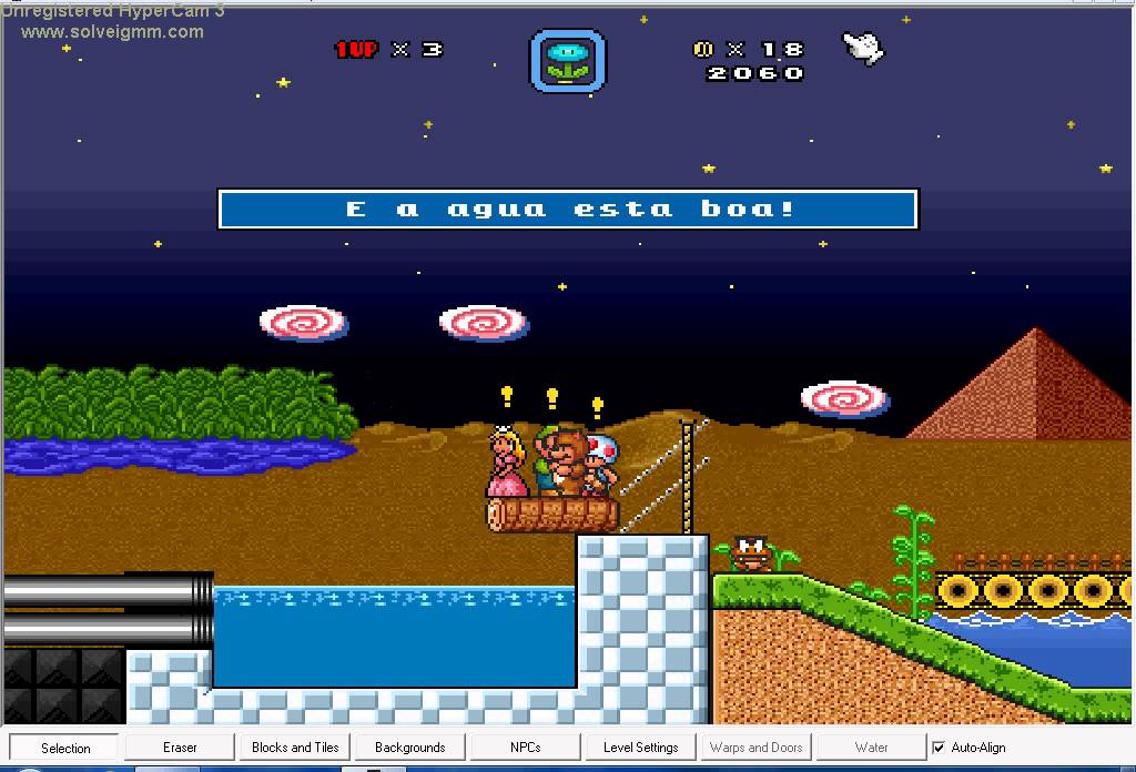 Peach castle, meu nível do smbx - YouTube