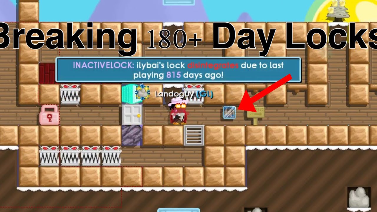 Breaking 180+ Day Locks (Growtopia) #2 - YouTube