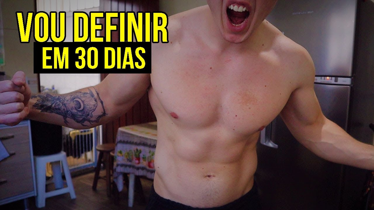 VOU DEFINIR O SHAPE - Dieta EXPLICADA - YouTube