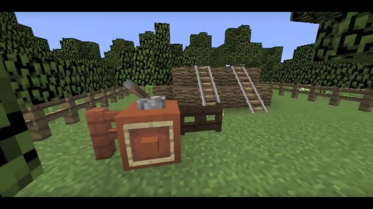 Minecraft: How to build a Chainsaw // Kettensäge - YouTube