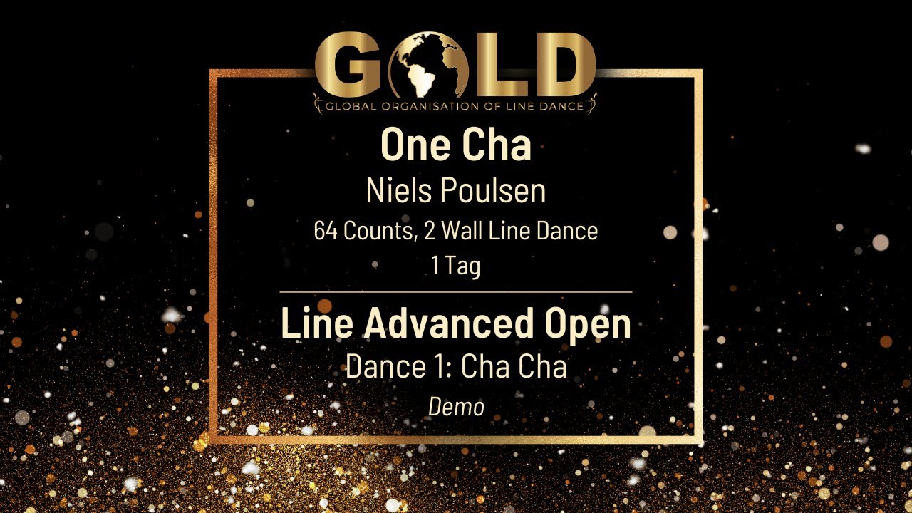 GOLD 2023 Line Advanced Open - Dance 1: Cha Cha "One Cha" - Tutorial ...