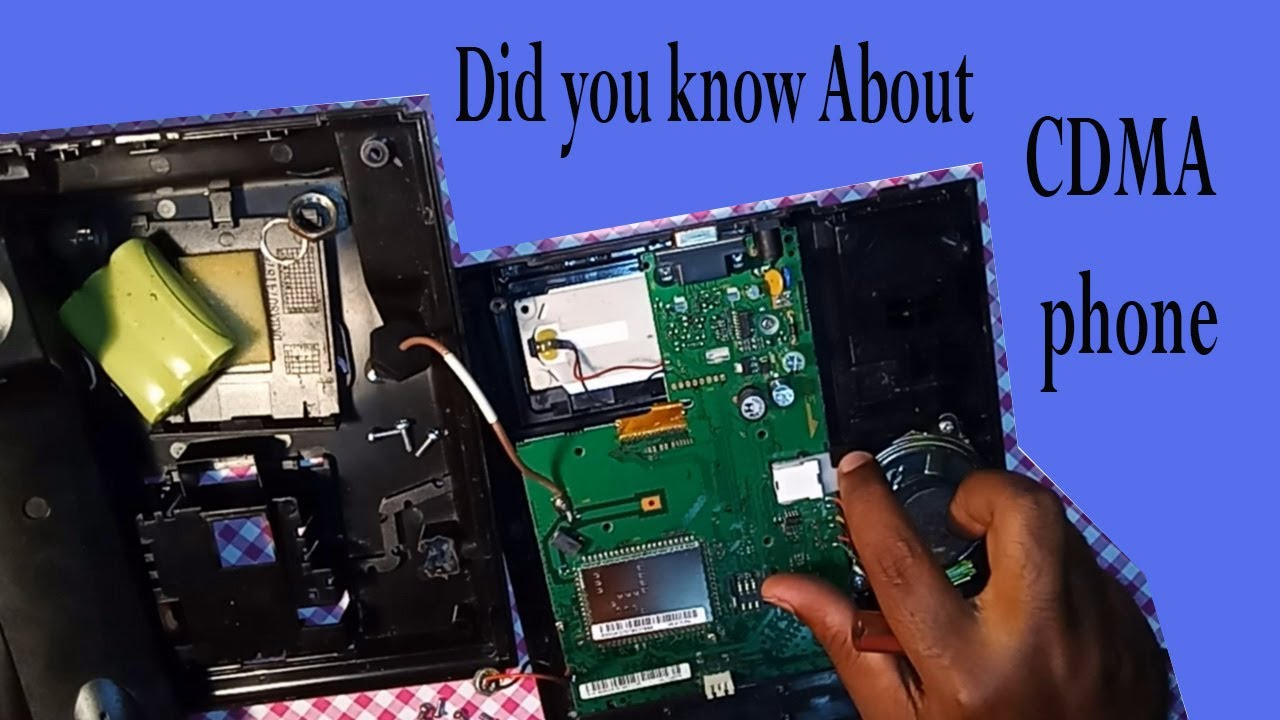 Separating a CDMA phone Finally Revealed | Dialog CDMA Land phone ...