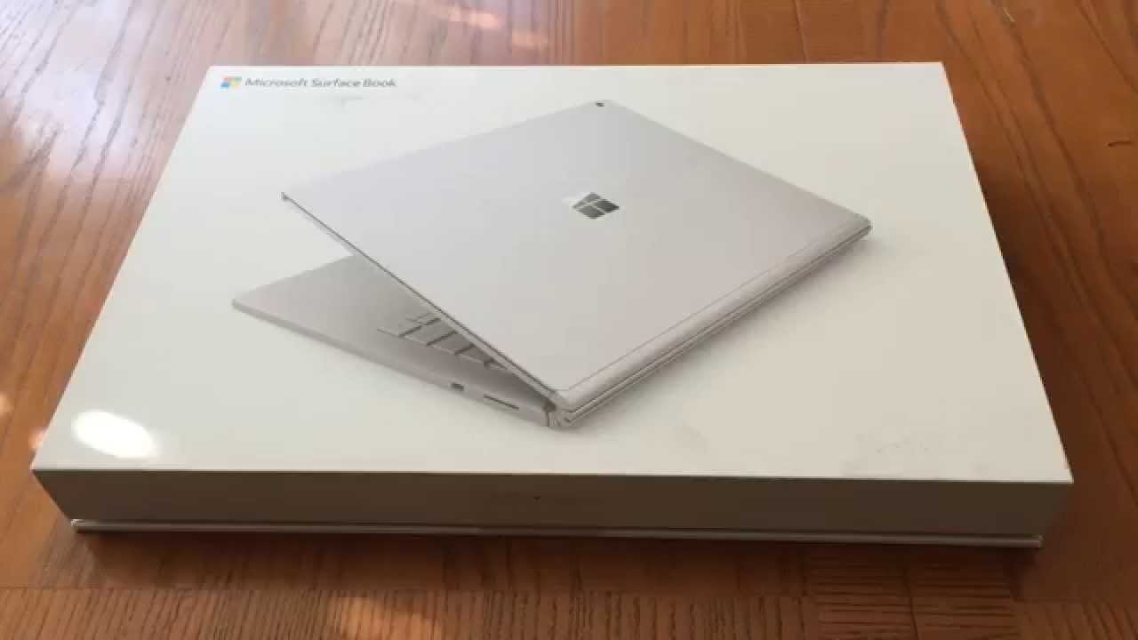 Microsoft Surface Book *Unboxing* - YouTube