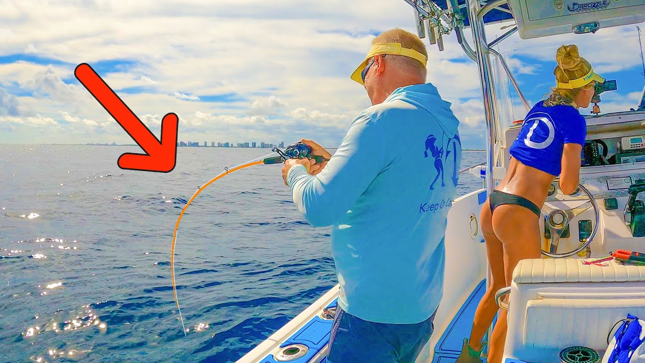 Using MICRO Jigs to Catch BIG Fish! Florida Offshore Fishing - YouTube