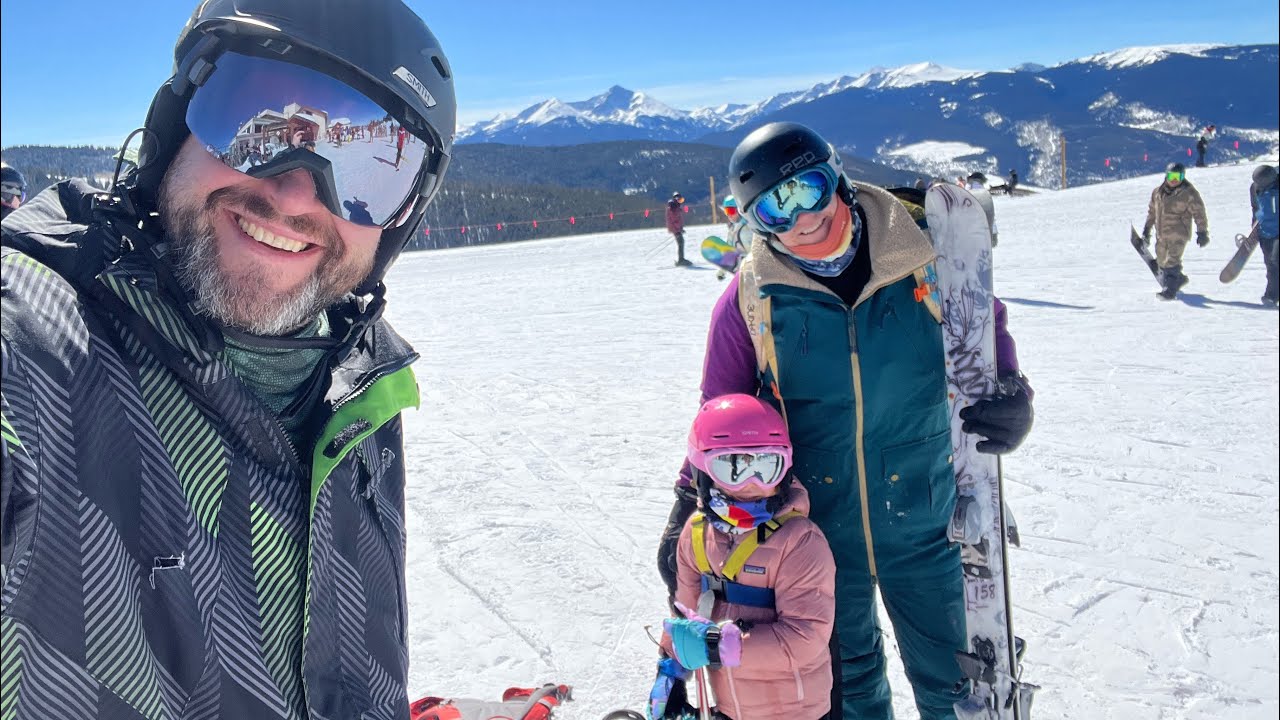 Riley (age 5) Skiing at Vail Ski Resort - Colorado - 4K - YouTube