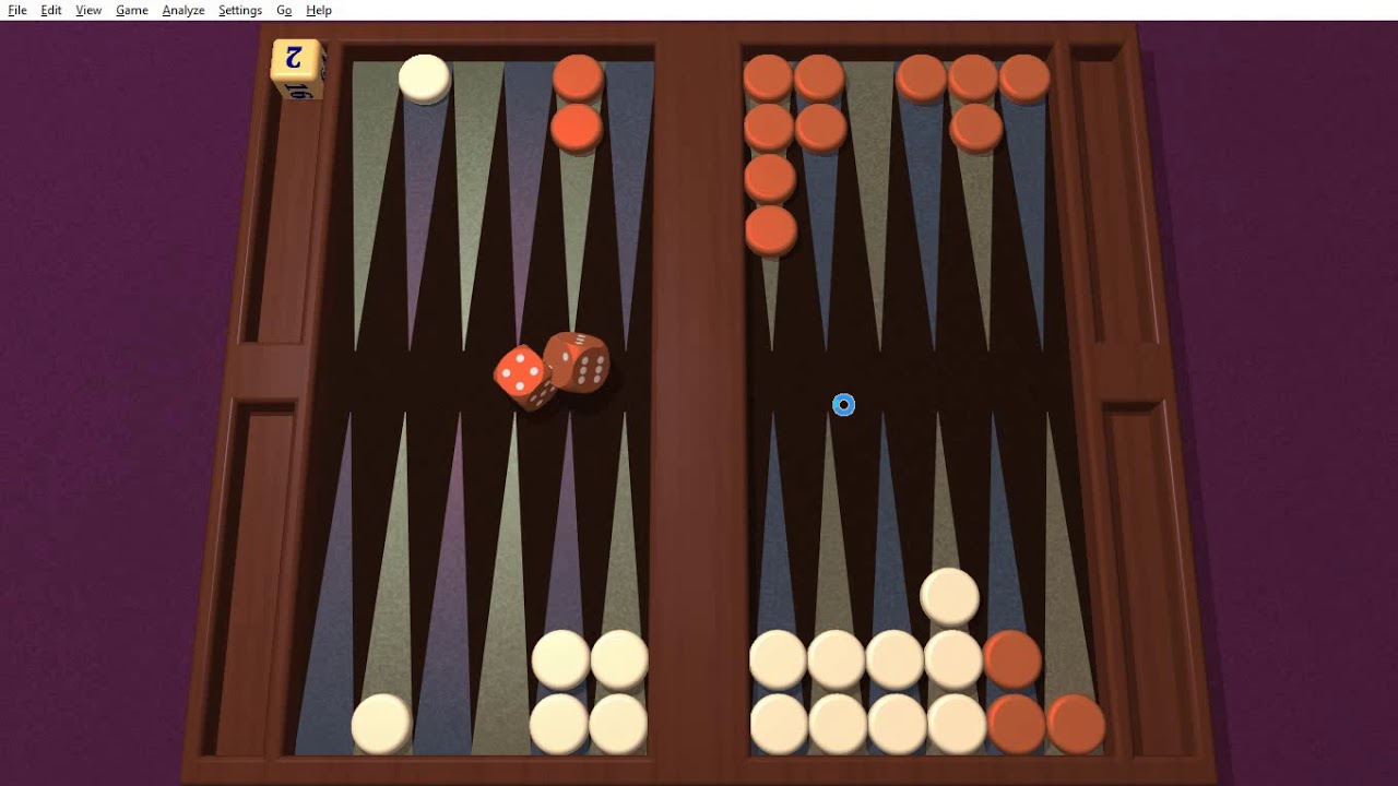 GNU Backgammon Advanced Win v Grandmaster 5pt Match 5 0 - YouTube