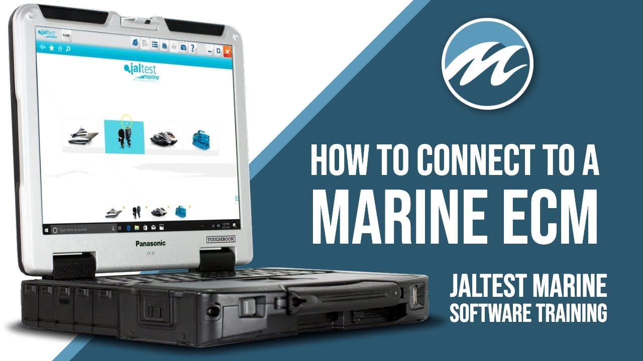 How to Connect to a Marine ECM with Jaltest - YouTube