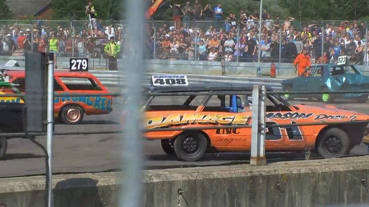 BANGER RACING ALL FORD CORTINA MEETING SWAFFHAM 2012 - YouTube