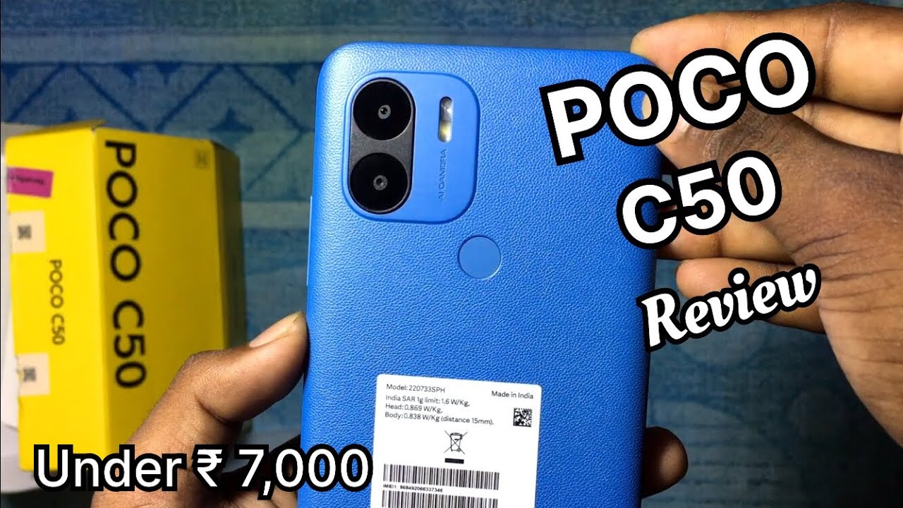 Poco c50 After 2 Week Review Under 7,000 Smart Phone - YouTube