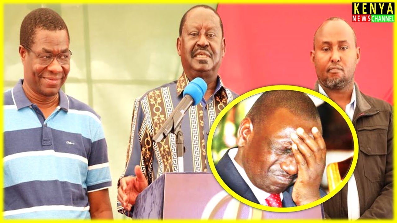 RUTO STRESSED AFTER AZIMIO GIVES HIM A LIST OF DEMANDS FOR 2023 - YouTube