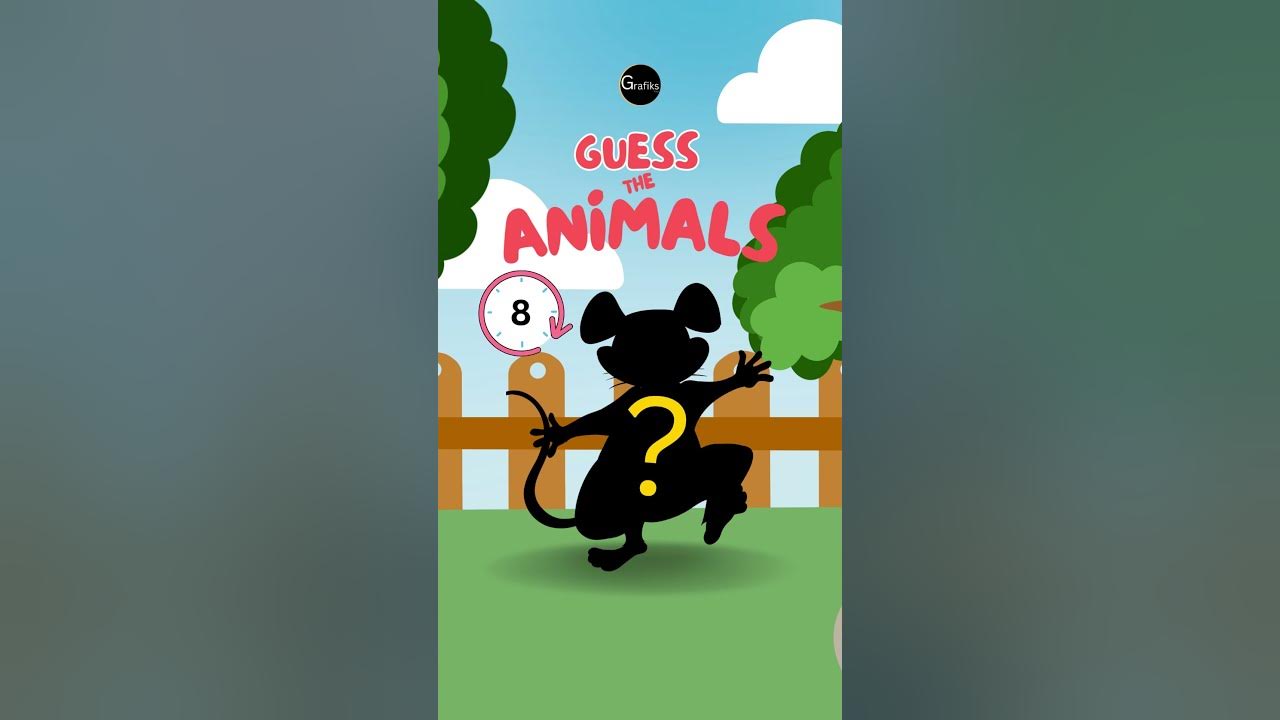 Guess The Animal Game | Guessing Game | Guess Game | Guess - YouTube