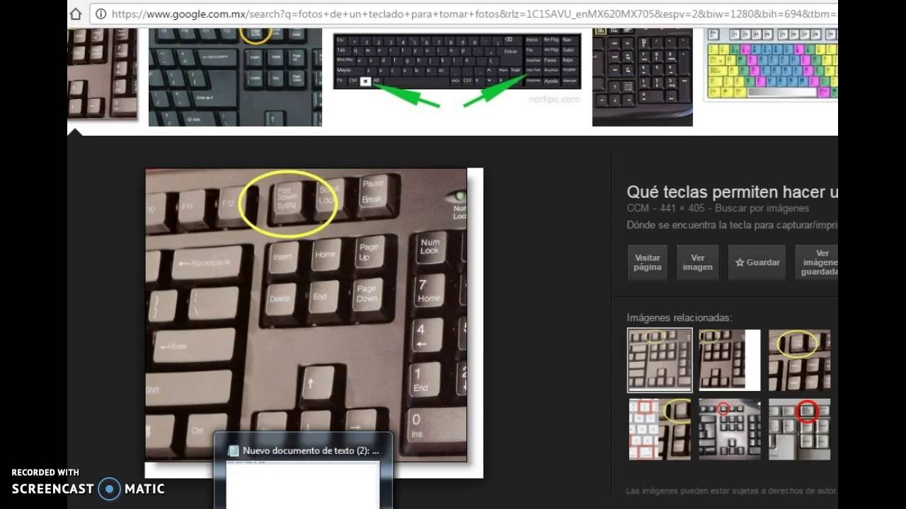 Como tomar captura a tu laptop o computadora - YouTube