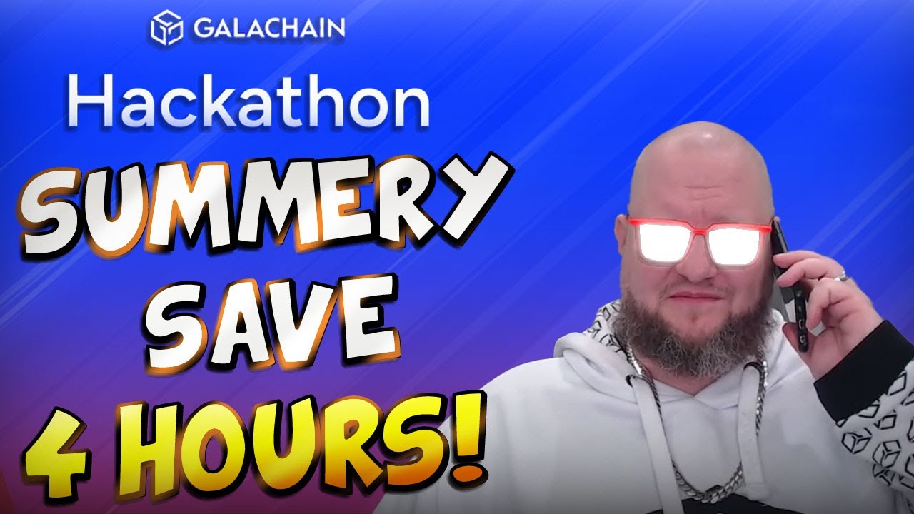 GalaChain GDC Hackathon: EVERYTHING You NEED to Know - YouTube