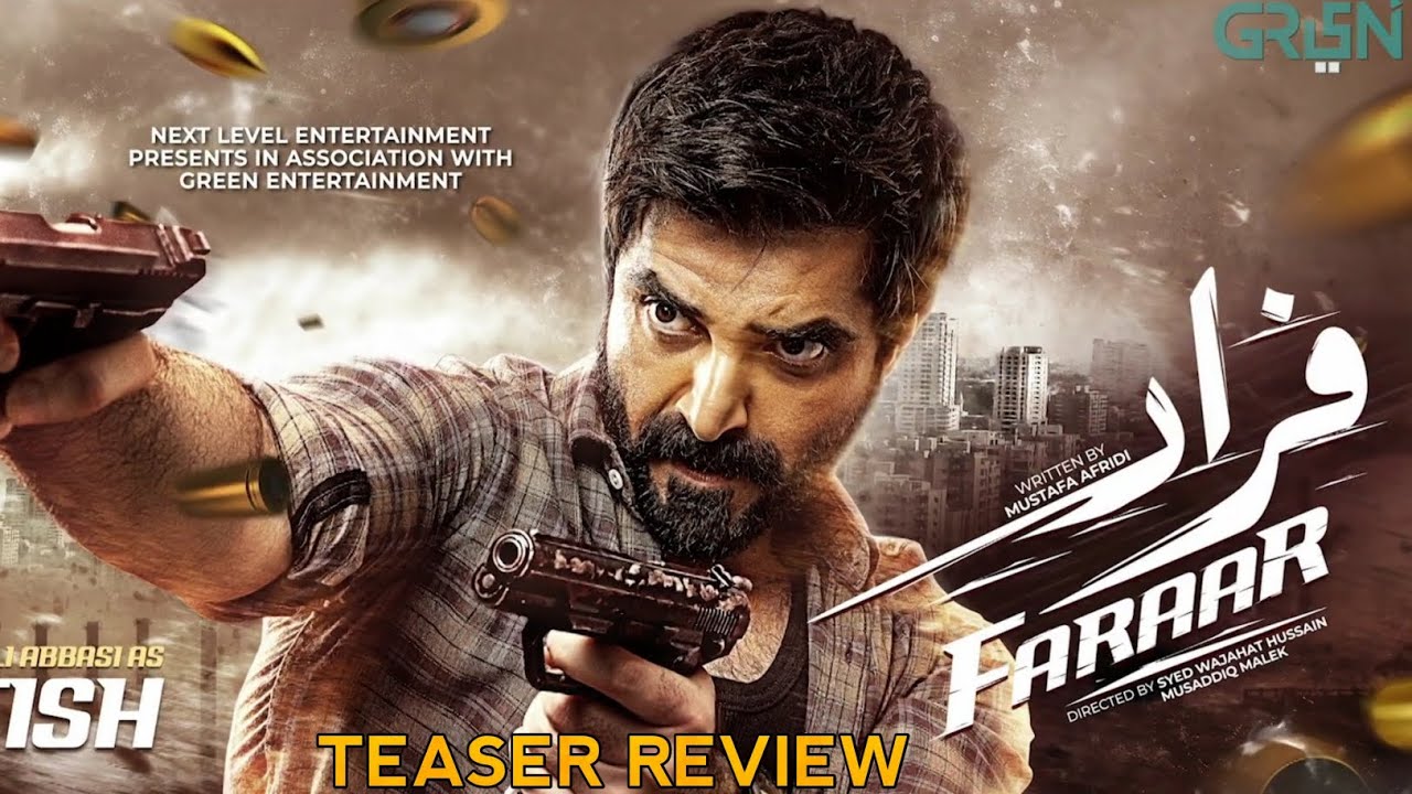 Faraar - Teaser 01- Review | Hamza Ali Abbas - Ahmed Ali akbar | Dramaz ...