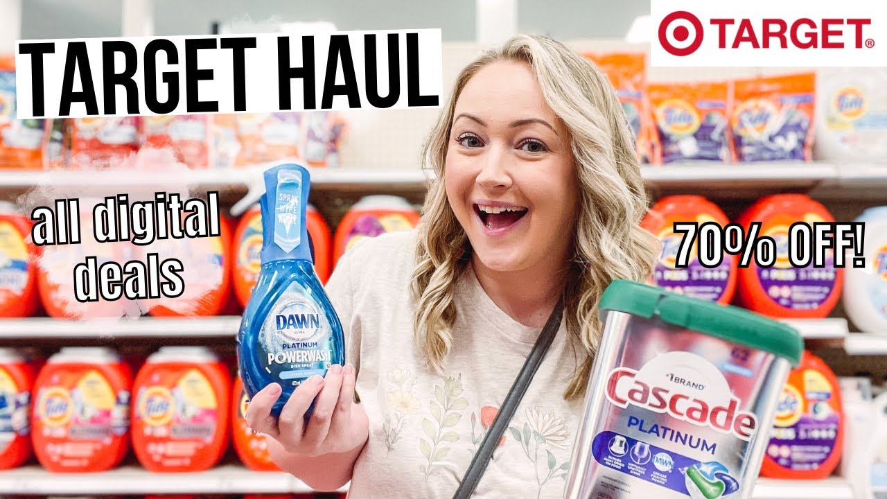 🔥HOT TARGET DIGITAL COUPON DEALS! 🔥 grabbing $72 in product for $23!! - YouTube