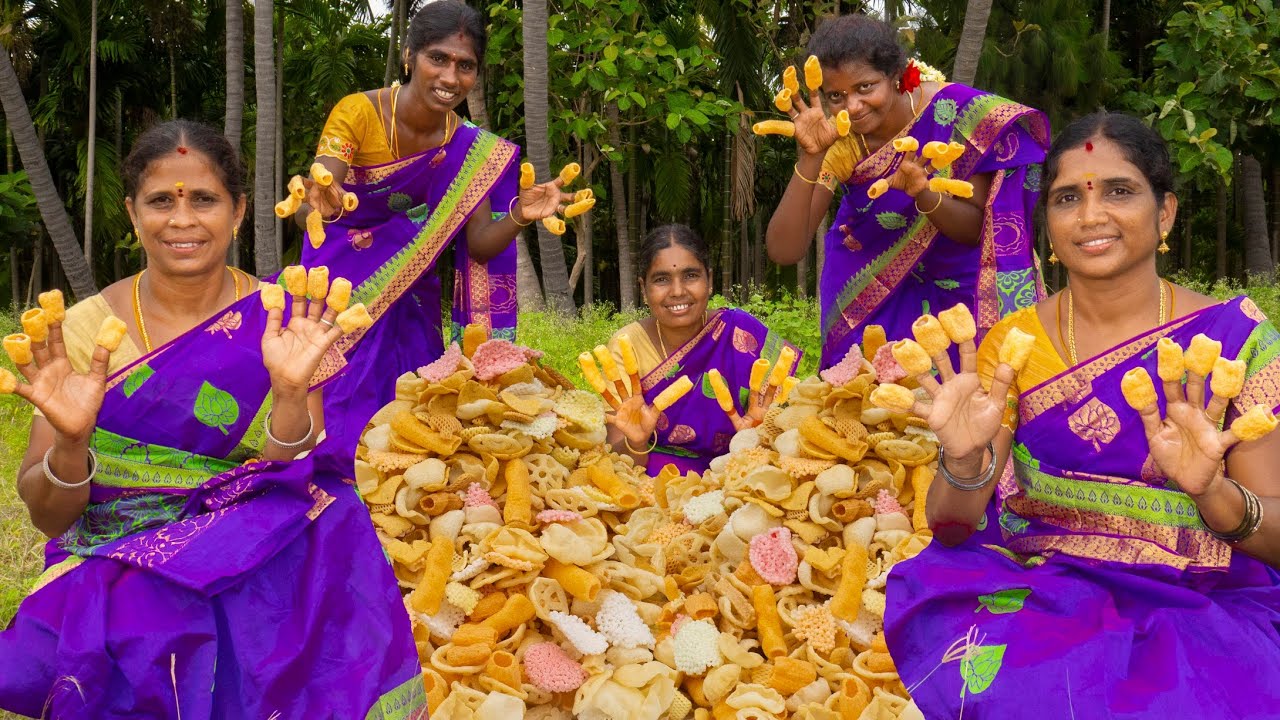 King Of Appalam Recipe | All Type Of pappad cooking | Different Appalam ...