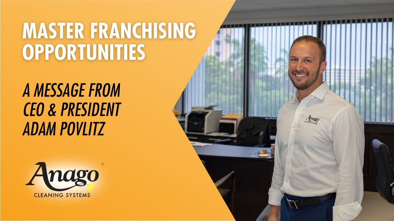 Master Franchising Opportunities at Anago with CEO & President Adam ...