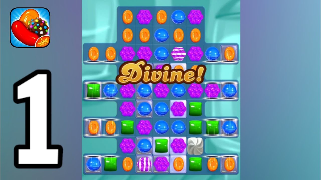 Candy Crush Saga - Gameplay Walkthrough Part 1 | Levels 1-10 (Android ...