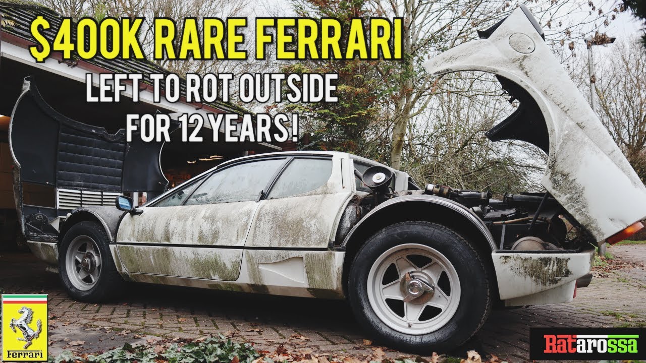 I Bought an Abandoned Ferrari 512 BBi Sat Outside Rotting for 12 Years ...