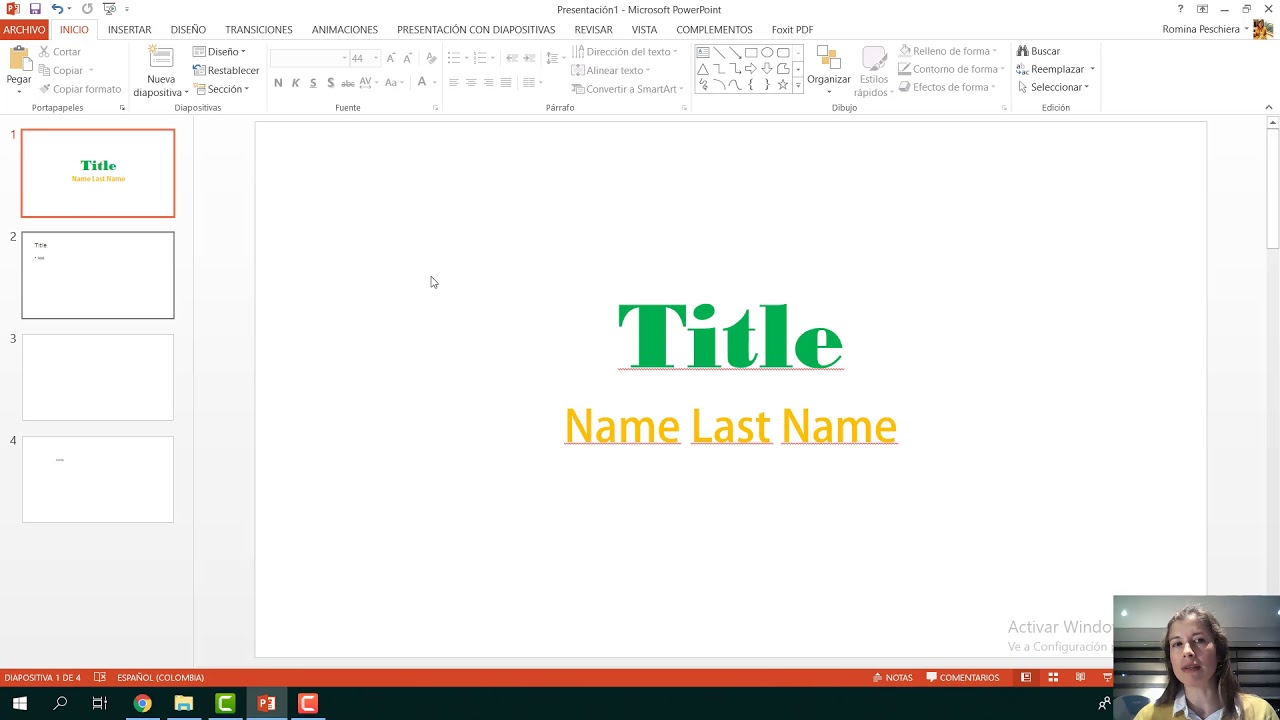 02 Power Point Series - FONTS, LETTER SIZE AND BACKGROUND - YouTube
