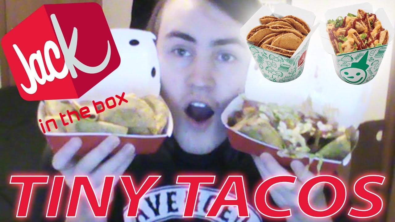 JACK IN THE BOX'S NEW TINY TACOS AND NEW LOADED TINY TACOS REVIEW - YouTube
