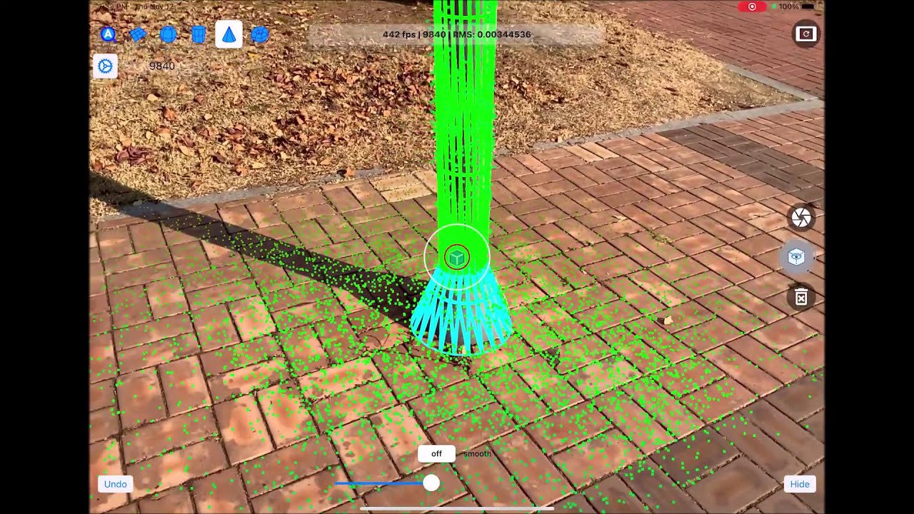 Outdoors under direct sunlight - Apple iPad Pro LiDAR - YouTube