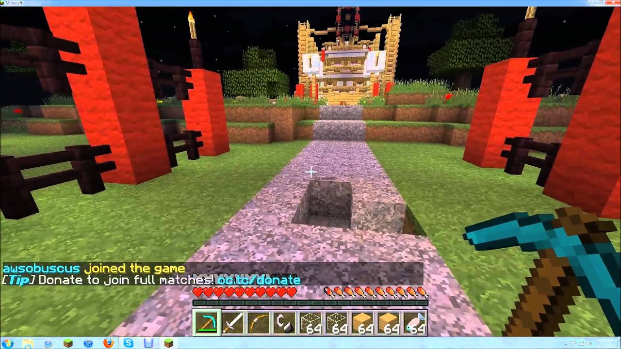 Minecraft PvP Server Fun - YouTube