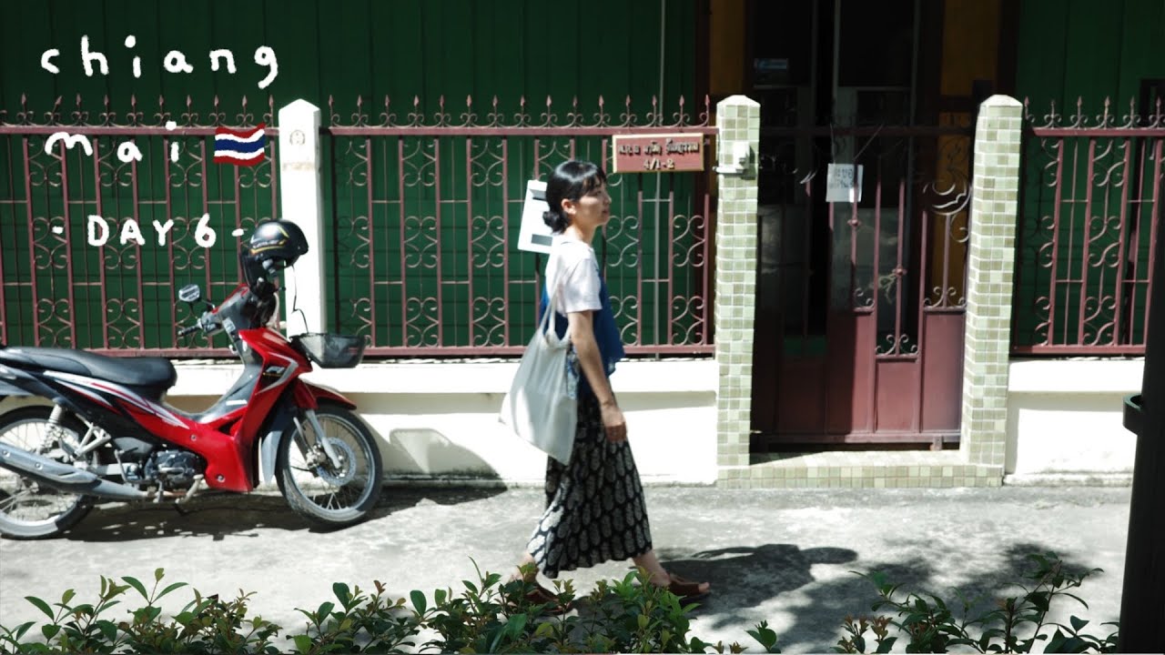 타국,,태국에서 아팠던 날🥹 DAY6 / zero-waste Chiangmai trip - YouTube