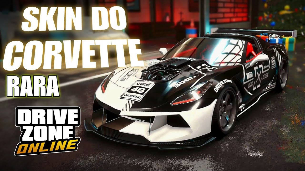 CONSEGUI A SKIN DO NOVO CORVETTE NO DRIVE ZONE - YouTube
