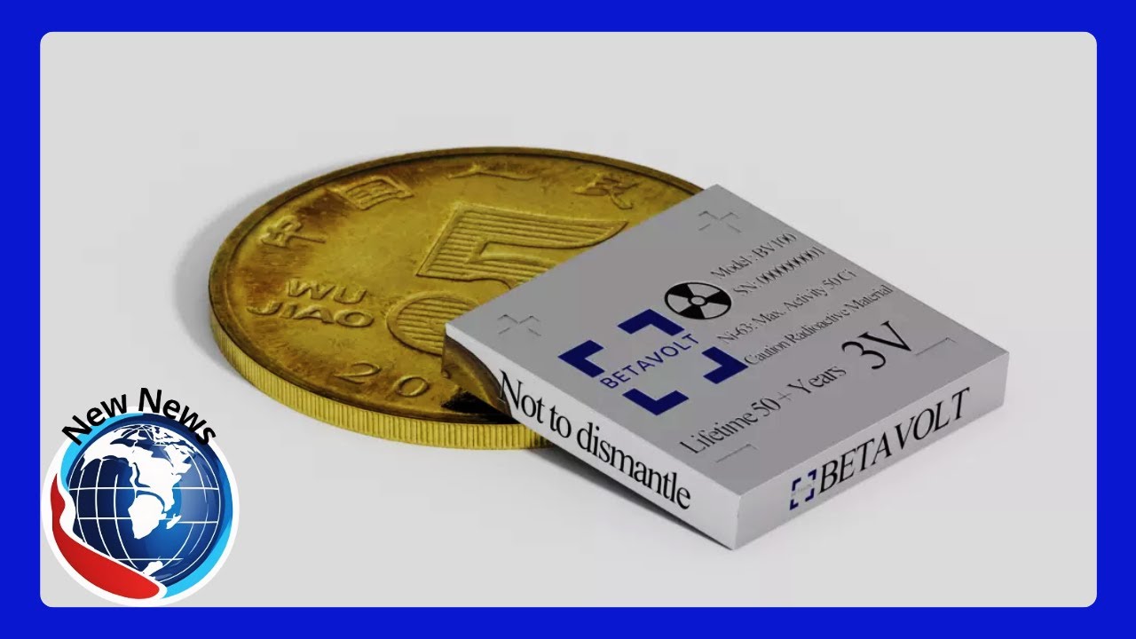 🔋💥 Revolutionizing Power Coin Sized Nuclear Battery with 50 Year ...