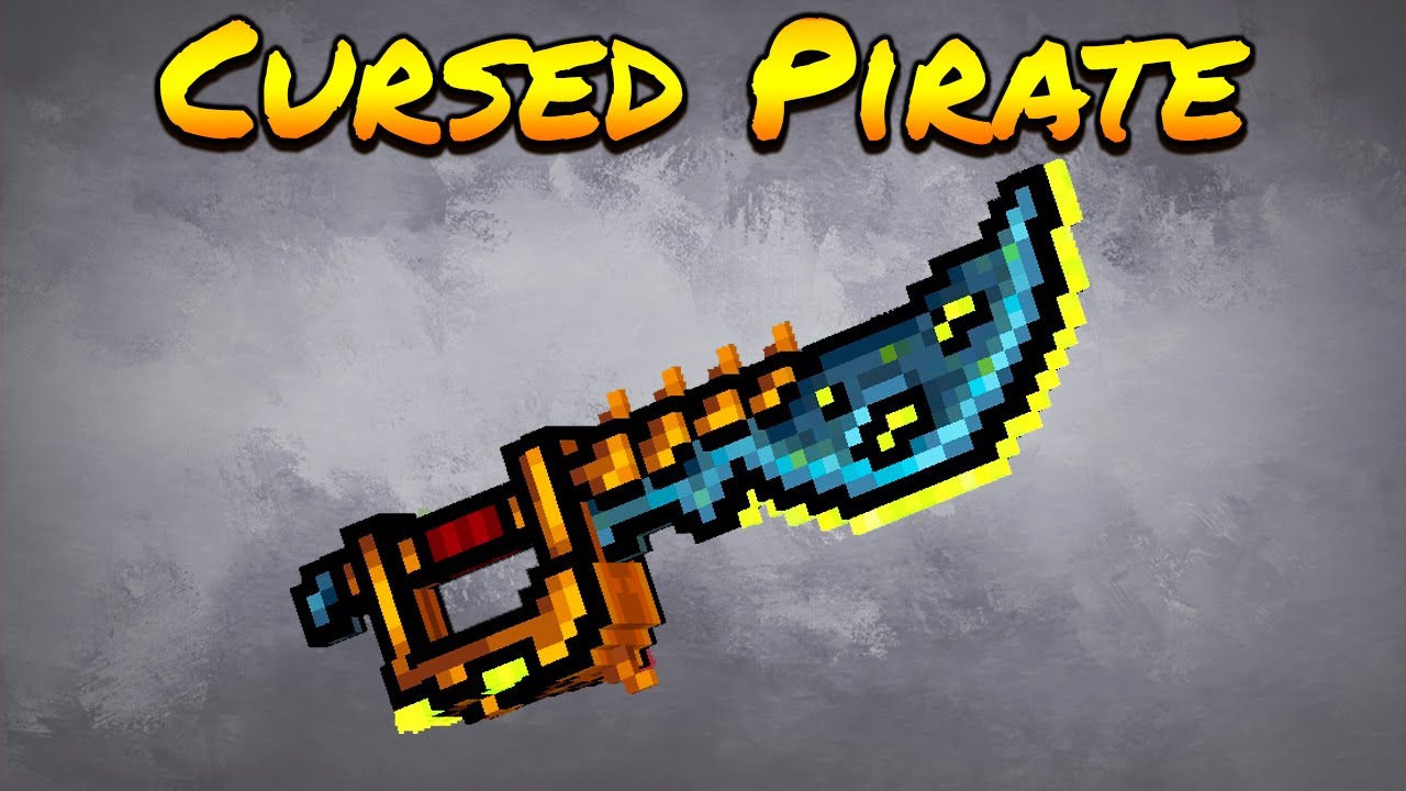 Cursed Pirate Damage Test & Review - Pixel Gun 3D - YouTube