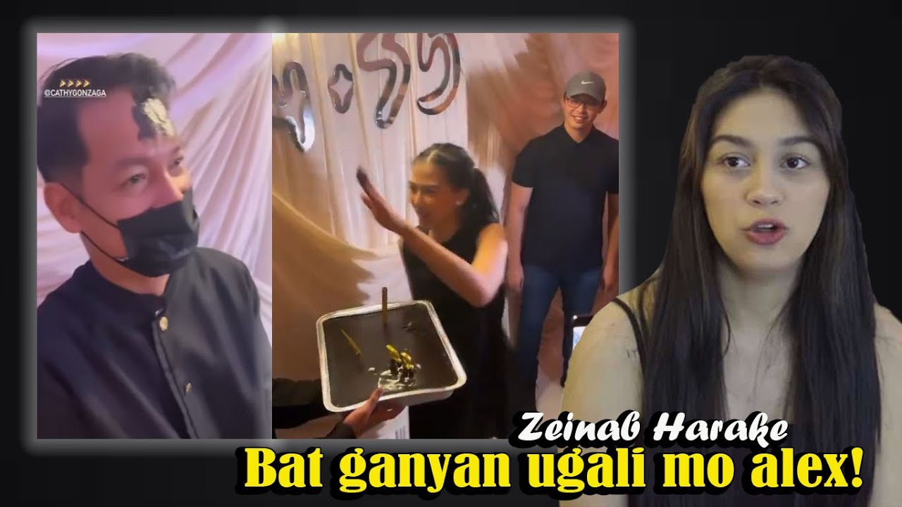 ZEINAB HARAKE TO ALEX GONZAGA! GRABE GINAWA MO SA WAITER! DAPAT SAKIN ...