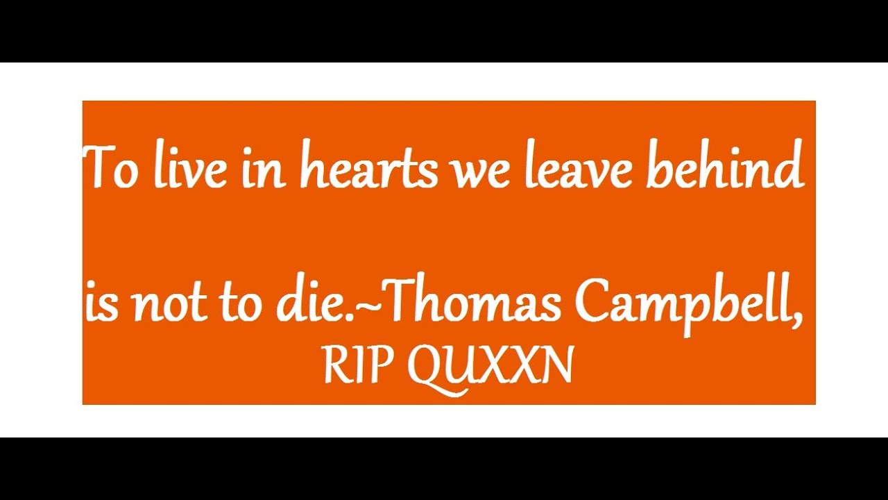 R.I.P TheQuxxn. Great Person! #QUXXN DAY - YouTube