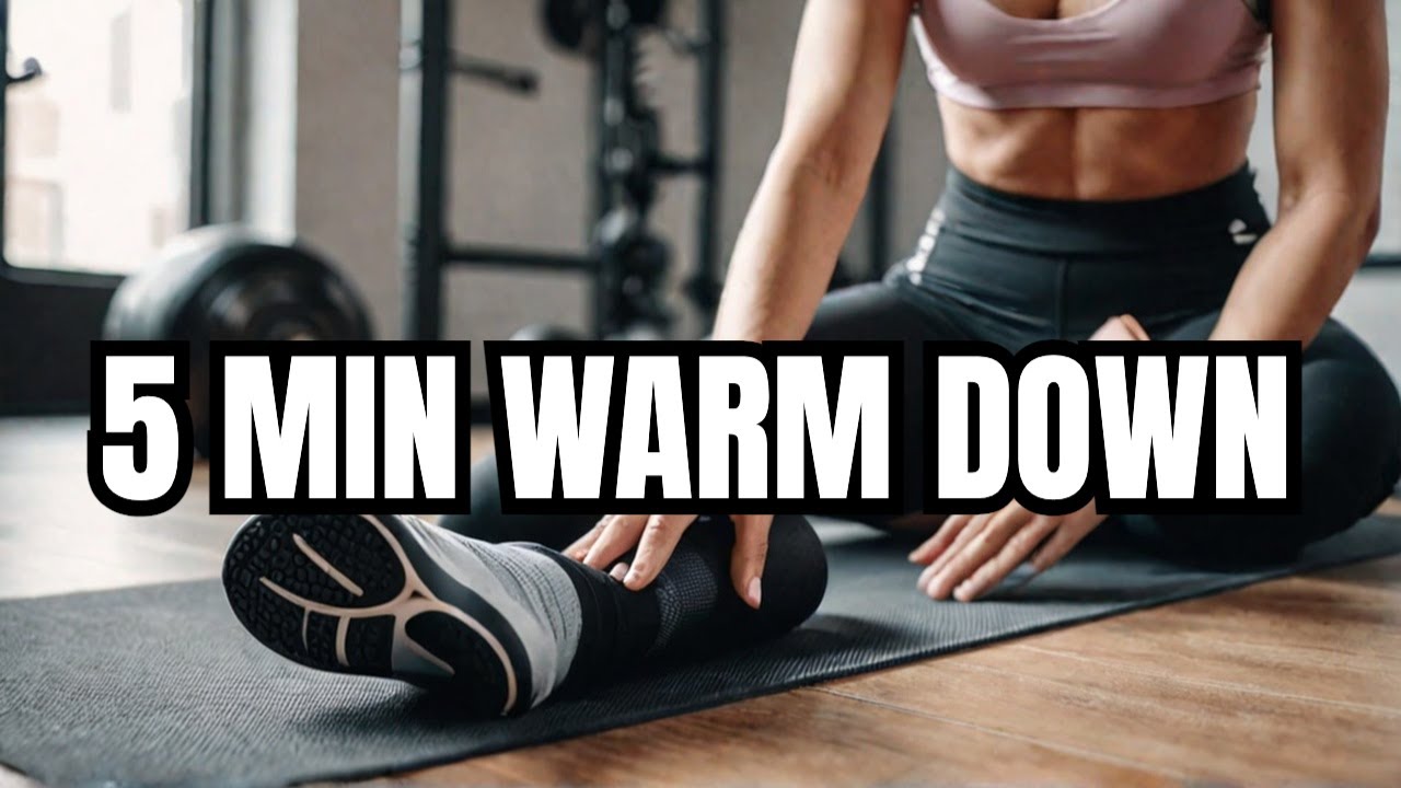 5 Minute Full Body Warm Down Routine (Follow Along) - YouTube