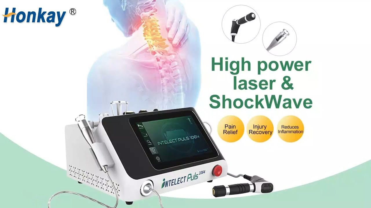 High power laser&shock wave machine What is shockwave therapy? - YouTube
