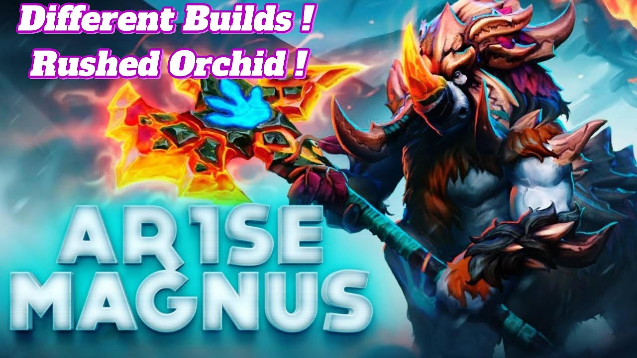 Dota 2 Top Magnus Plays And New Builds By Ar1se 7.36a Patch !! - YouTube