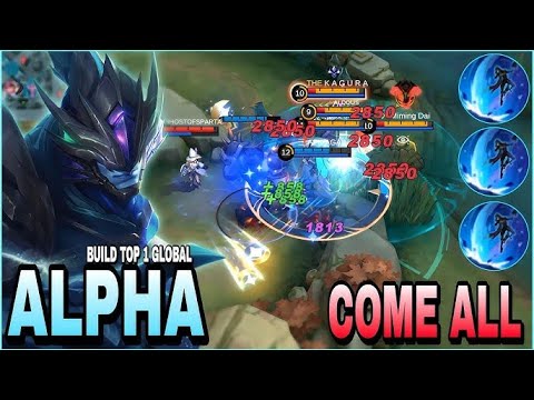 Alpha Best Build !! Alpha 100% Unstoppable !! - Build Top 1 Global Alpha ~ MLBB - Gorillax - YouTube