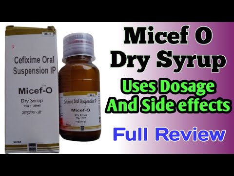 Micef O Dry Syrup | Cefixime Oral Suspension | Cefixime Syrup Uses ...