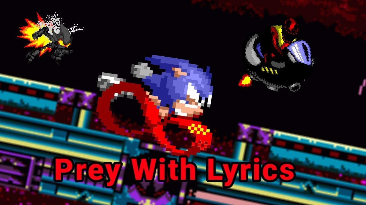 Prey With Lyrics | FNF Vs. Sonic.Exe Update 3.0 - YouTube